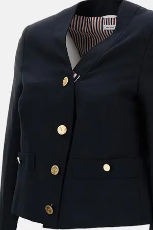 Thom Browne V-neck Cardigan Jacket