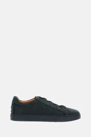 TOD'S Nabuk Lace-up Sneakers - Blu