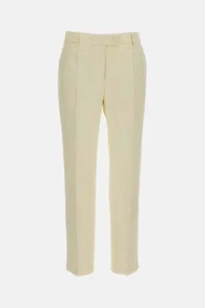 Alberto Biani Linen-blend Trousers