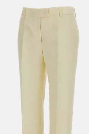 Alberto Biani Linen-blend Trousers