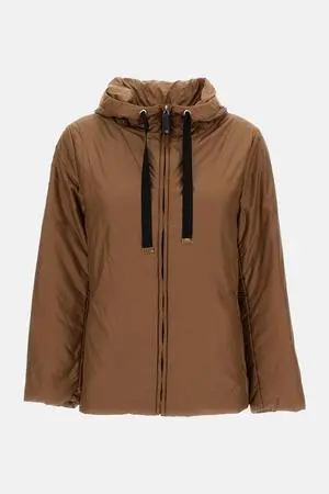 Max Mara Hooded Jacket - Marrone