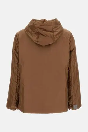 Max Mara Hooded Jacket - Marrone