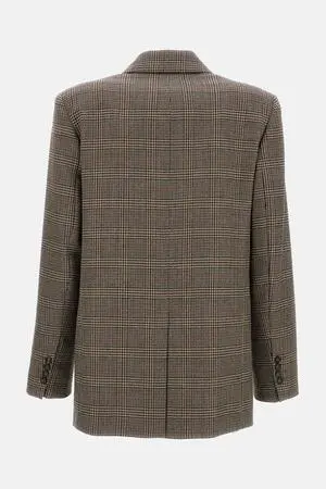Max Mara Wool Single-breasted Blazer - Multicolore