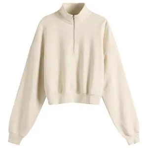 SKIMS Drapey French Terry Half Zip Pullover
