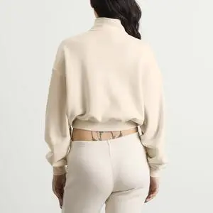 SKIMS Drapey French Terry Half Zip Pullover