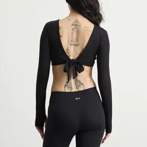 TALA Tie Reversible Long Sleeve Top