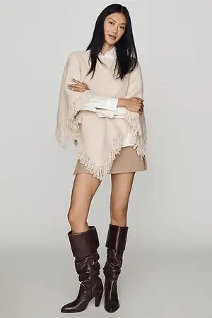 Jeffrey Campbell Doubloon Foldover Boots - Brown