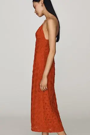 Endless Rose Textu Midi Dress
