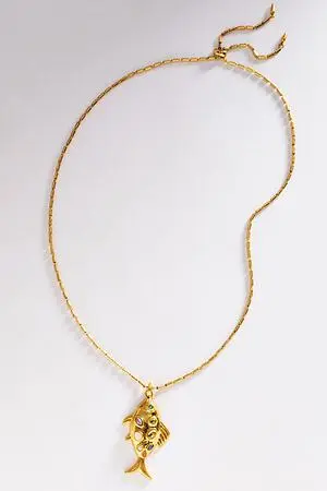 Loren Hope Kamari Fish Necklace