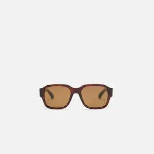 AMI Paris Brown Acetate 75006 Sunglasses Grey