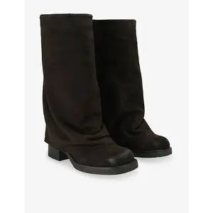 Steve Madden Benton Suede Boots - Brown