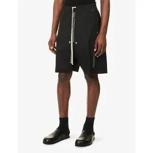 Rick Owens Bela Bauhaus Cotton Shorts