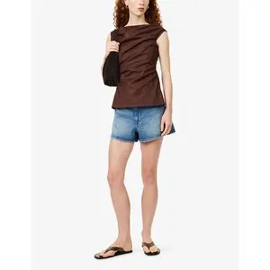 Paige High-rise Denim Shorts