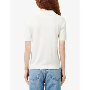 Max Mara Silk And Wool Open-collar Jumper