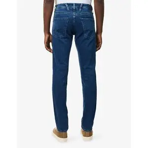 REPLAY Anbass Slim-leg Denim Jeans - Medium Blue