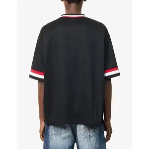 ICECREAM College Contrast-stripe Jersey Top