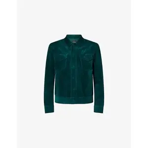 TOM FORD Suede Western Collared Jacket