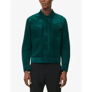 TOM FORD Suede Western Collared Jacket