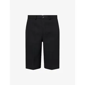 Rick Owens Straight-leg Wool Shorts