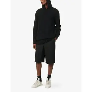 Rick Owens Straight-leg Wool Shorts
