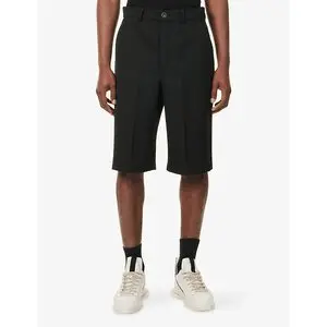 Rick Owens Straight-leg Wool Shorts