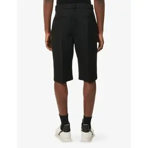 Rick Owens Straight-leg Wool Shorts