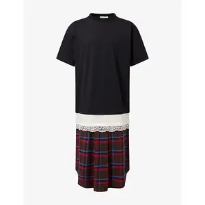 AWGE Stacked Long Cotton-jersey T-shirt