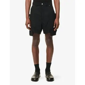 Rick Owens Stefan Wool Cargo Shorts