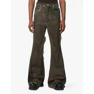 Rick Owens Bolan Bootcut Cotton Denim Jeans