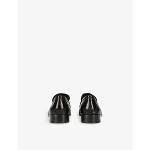 THE ROW Soft Eel Leather Loafers - Brown
