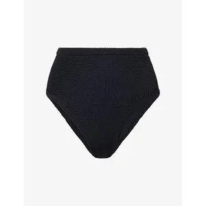 Hunza G Patricia Crinkled Bikini Set - Black