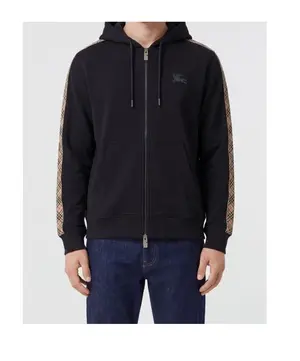 Burberry Zip-up Drawstring Hoodie