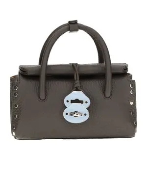 ZANELLATO Baby Dotta Grained-leather Tote Bag