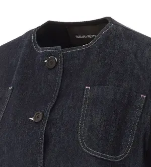 Fabiana Filippi Long-sleeve Denim Jacket