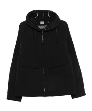 C.P. COMPANY Long-sleeved Casual Jacket - Black