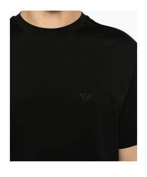 Emporio Armani Logo-embroidered T-shirt