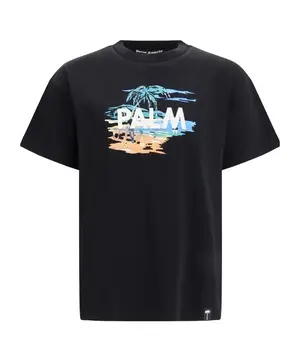 Palm Angels Crew Neck T-shirt