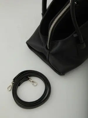 Attico Zippered Shoulder Bag