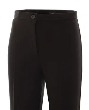 Pinko Button-detail Casual Trousers