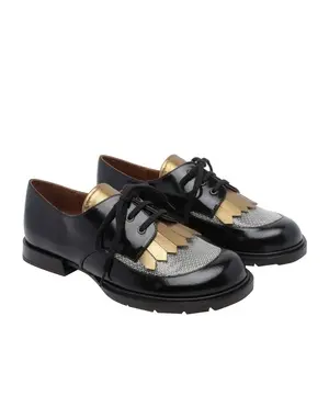 Chie Mihara Round-toe Lace-up Shoes
