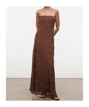 Staud Cassie Dress Cedar