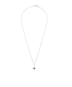 Emanuele Bicocchi Badges And Crystal Necklace