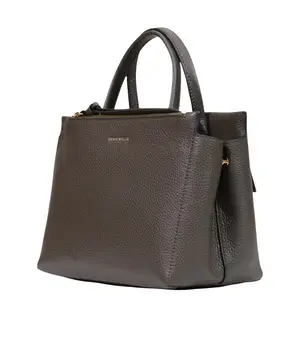 COCCINELLE Medium Arlettis Textured Leather Tote Bag