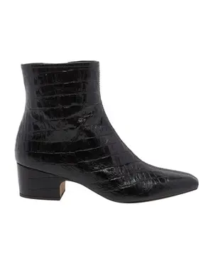 Chie Mihara Round-toe Ankle Boots - Black