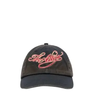 Attico Black And Red Cap