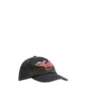 Attico Black And Red Cap