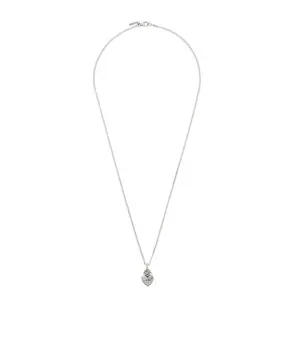 Emanuele Bicocchi Small Sacred Heart Necklace - Silver