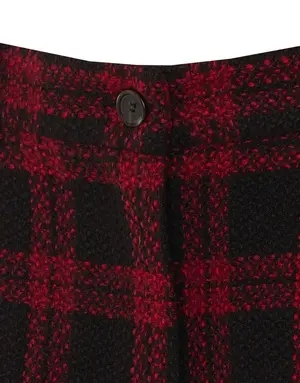 Pinko Plaid Shorts