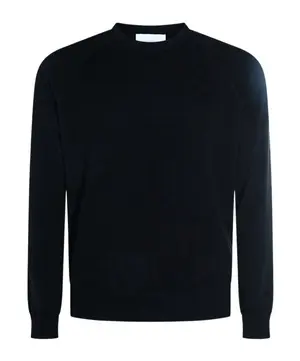 Malo Crewneck Long-sleeved Jumper - Black