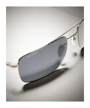 Gucci Specialized-fit Navigator Sunglasses